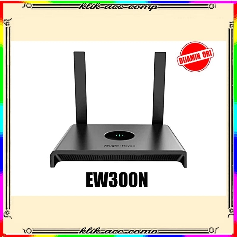 Jual Router RUIJIE Reyee RG-EW300N Smart Router Wireless 300Mbps /Smart ...