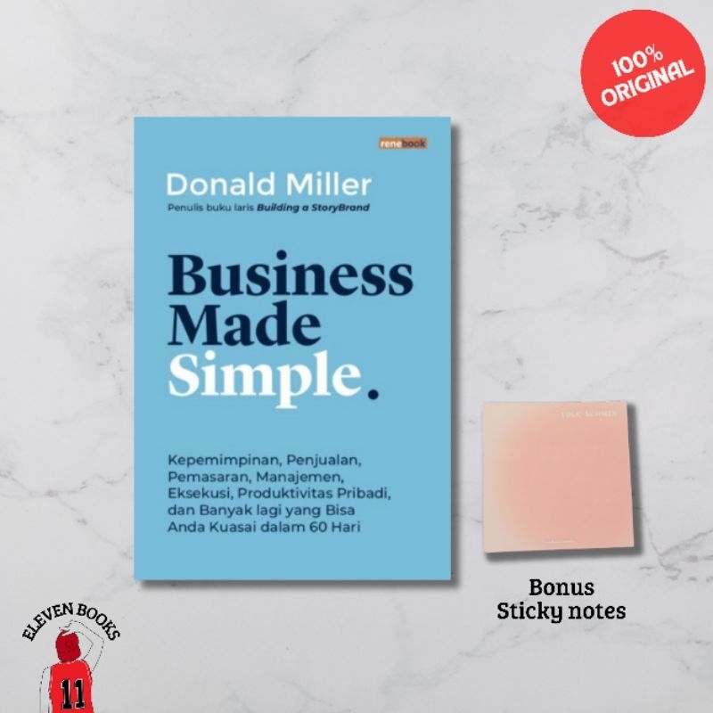 Jual Buku Original Business Made Simple - Donald Miller (Renebook ...