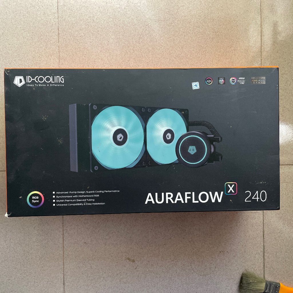 Jual AIO liquid cooler Idcooling Auraflow x RGB 240mm | Shopee Indonesia