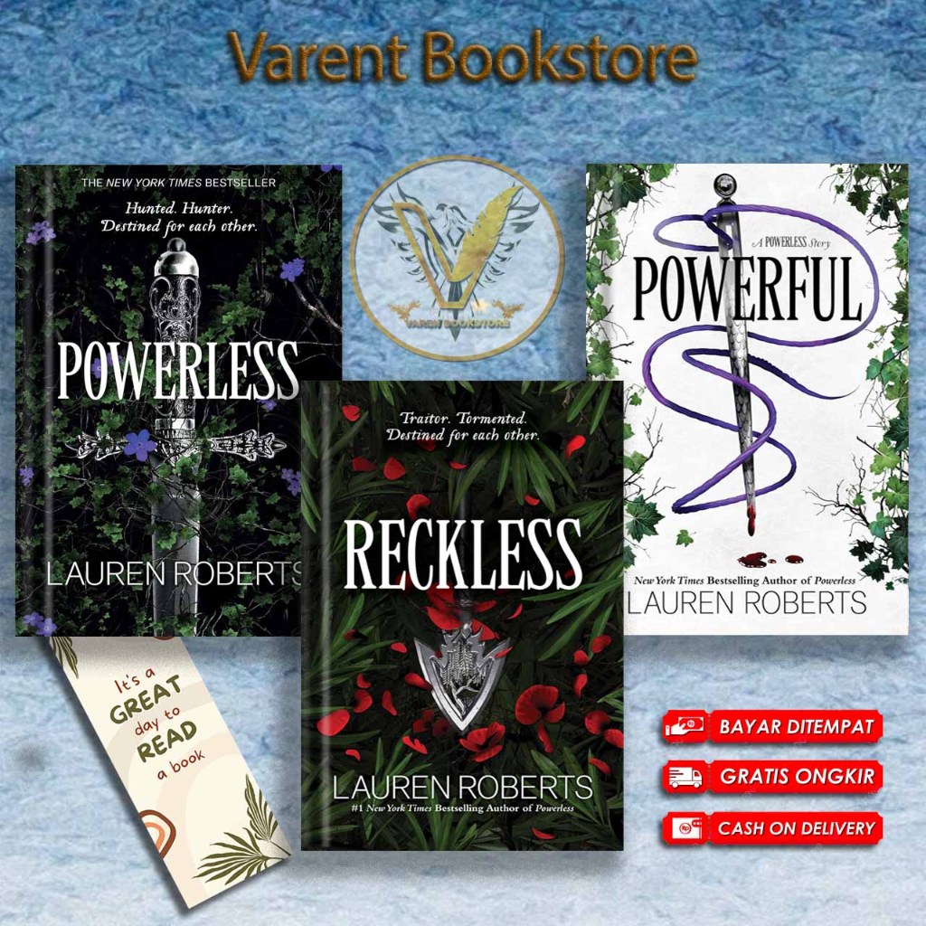 Jual Powerless - Reckless - Powerful (The Powerless Trilogy) by Lauren ...