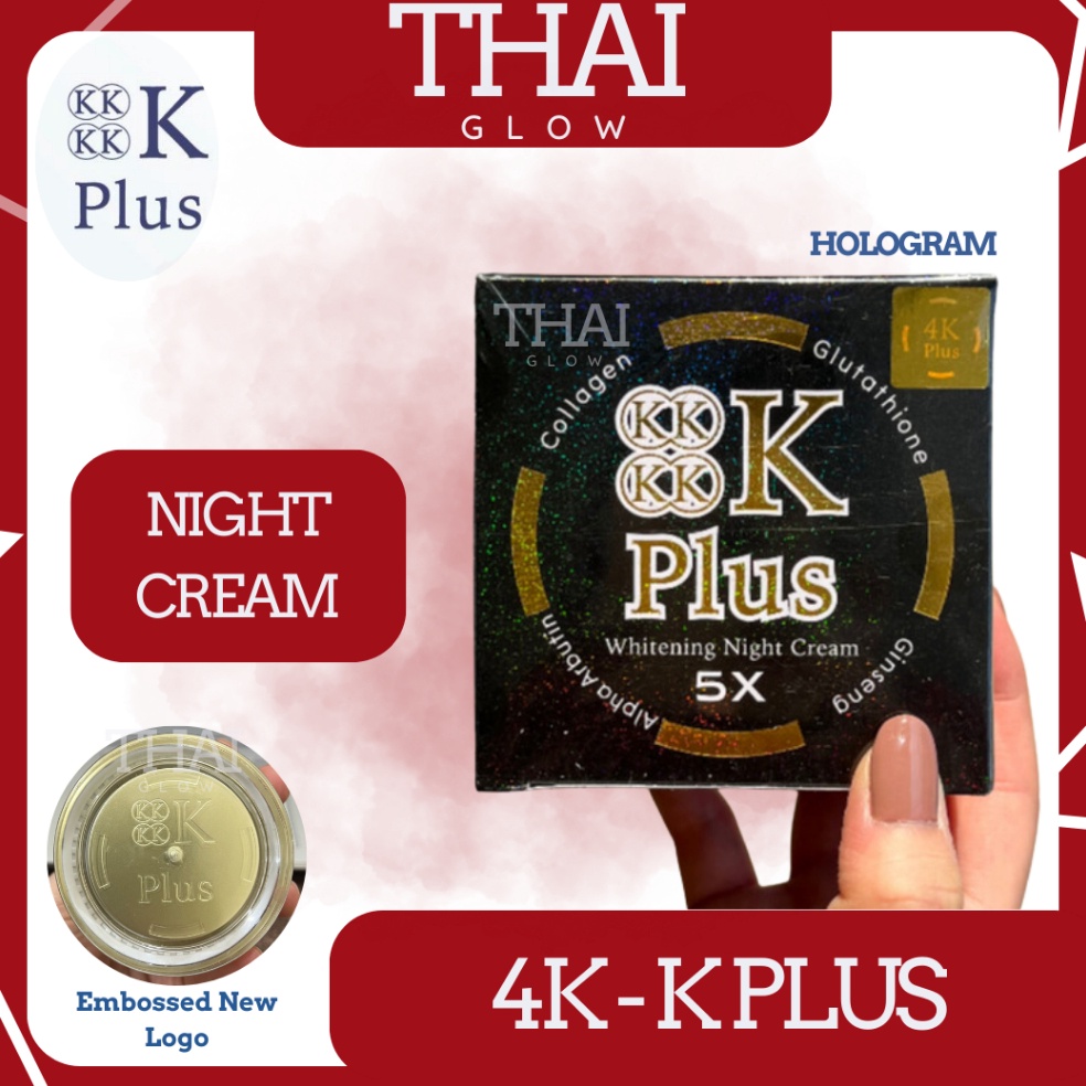 Jual KODE K37T 4K PLUS WHITENING CREAM 5X 4K PLUS GOJI BERRY 4K PLUS BB ...