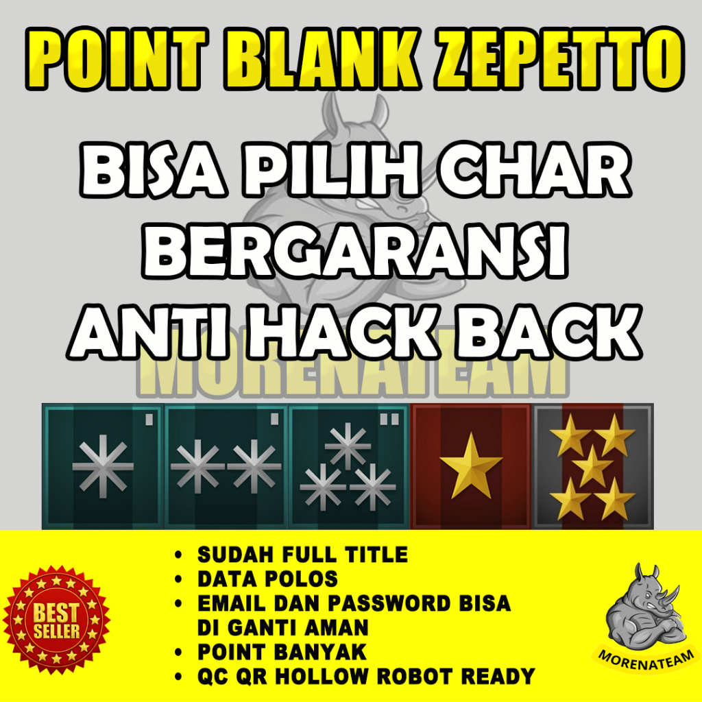 Jual CHAR POINTBLANK / CHAR PB - MAJOR - BINTANG - HERO FULL TITLE | DATA POLOS | AKUN ...