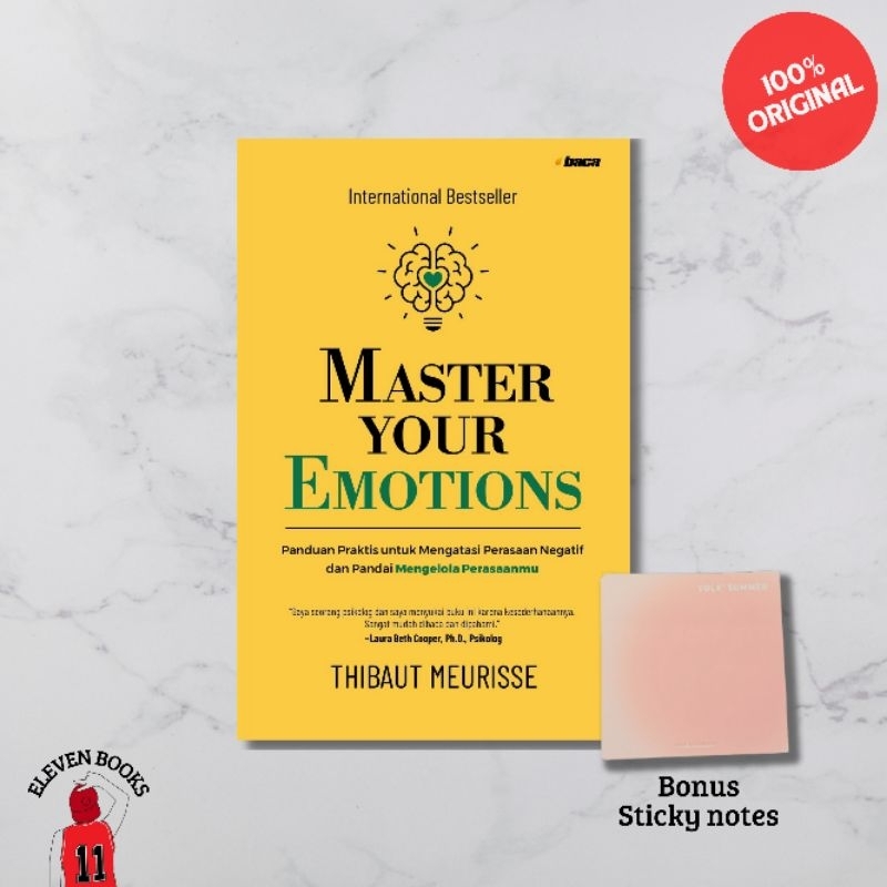 Jual Buku Original Master Your Emotions - Thibaut Meurisse (Baca) | Shopee Indonesia