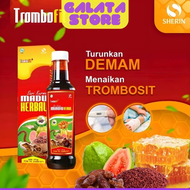 Jual Trombofit Sari Kurma Angkak Peningkat Trambosit Trombofit Plus ...