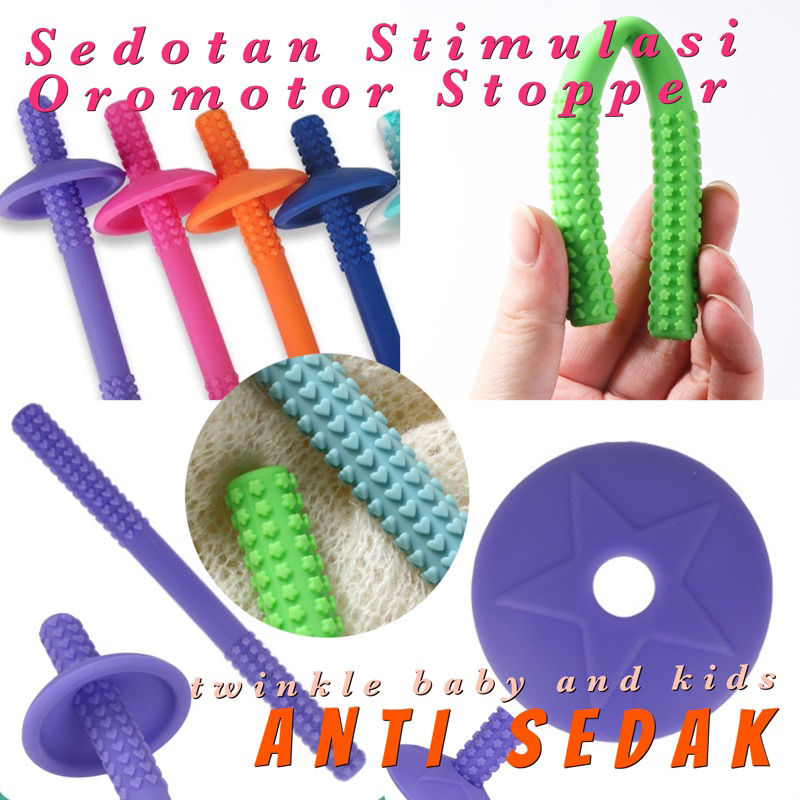 Jual SEDOTAN STIMULASI GTM SPEECH DELAY ANTI SEDAK STOPPER STRAW ...