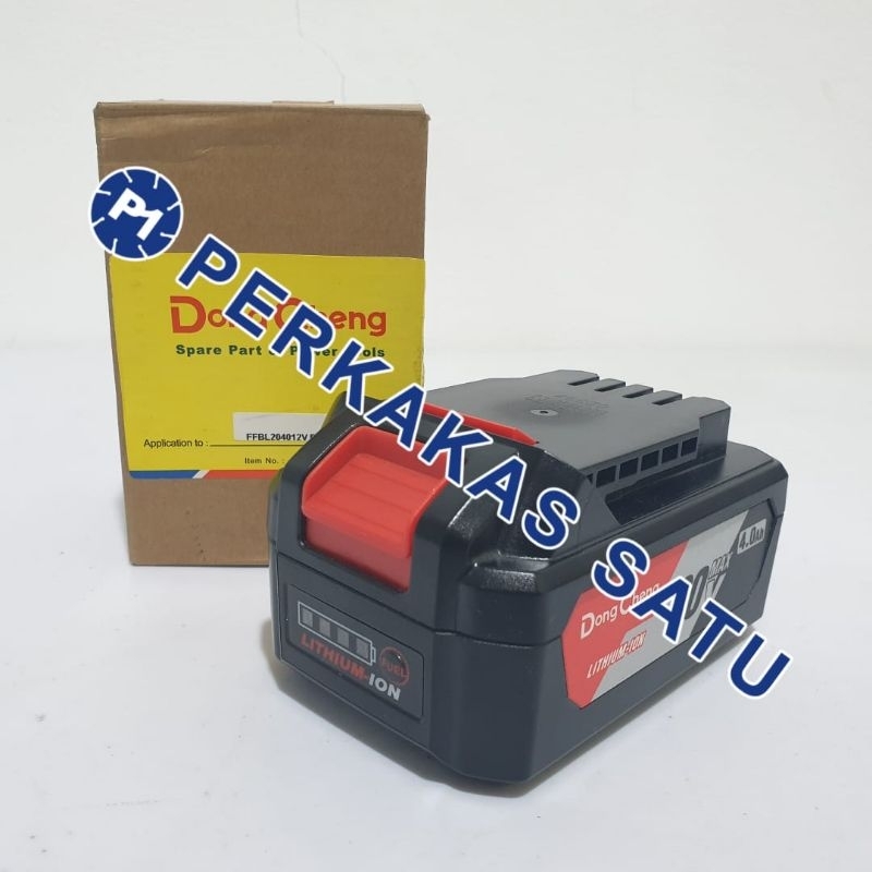 Jual BATERAI 20V 4AH DONGCHENG FFBL2040 BATTERY 20 VOLT 4.0 AH FOR CORDLESS BRUSHLESS DCA DCK ...
