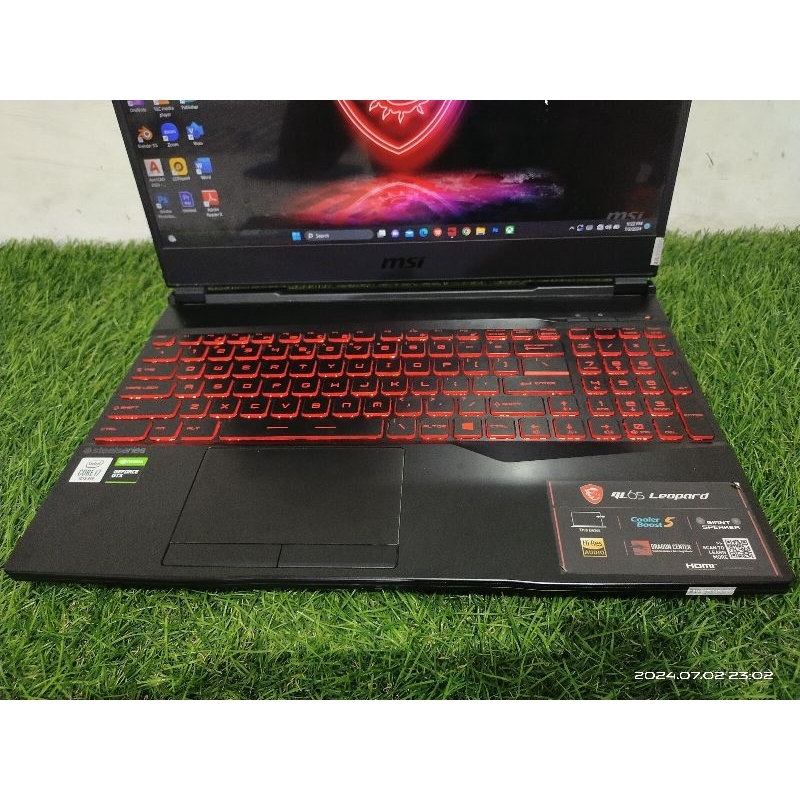 Jual laptop gaming msi leopard gl65 10sdr i7-10750h gtx 1660ti | Shopee ...
