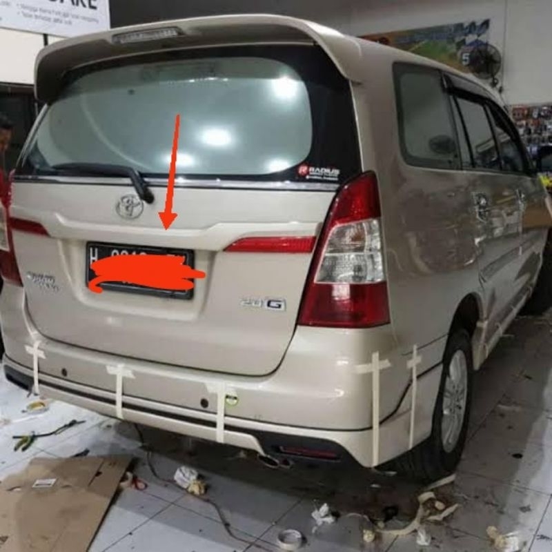 Jual Trunklid Lis List Pintu Bagasi Grand Innova 2014-2015 Original ...