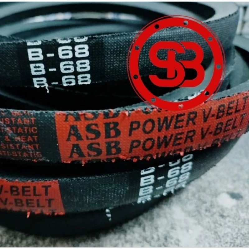 Jual VAN BELT V BELT FAN BEL TALIKIPAS B68 B 68 MERK ASB ASLI ORIGINAL ...
