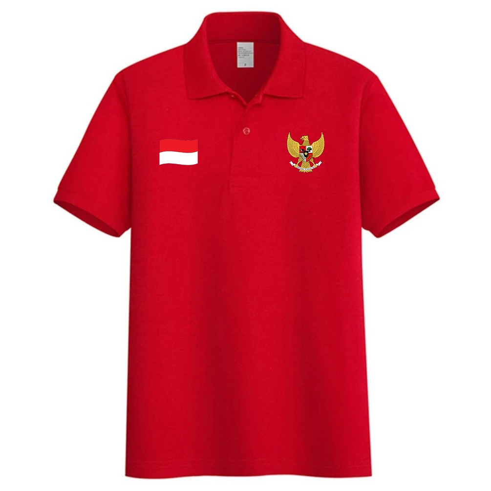 Jual Cocopolo - Kaos Polo Shirt Pria Logo Garuda Bendera | Polo Shirt ...