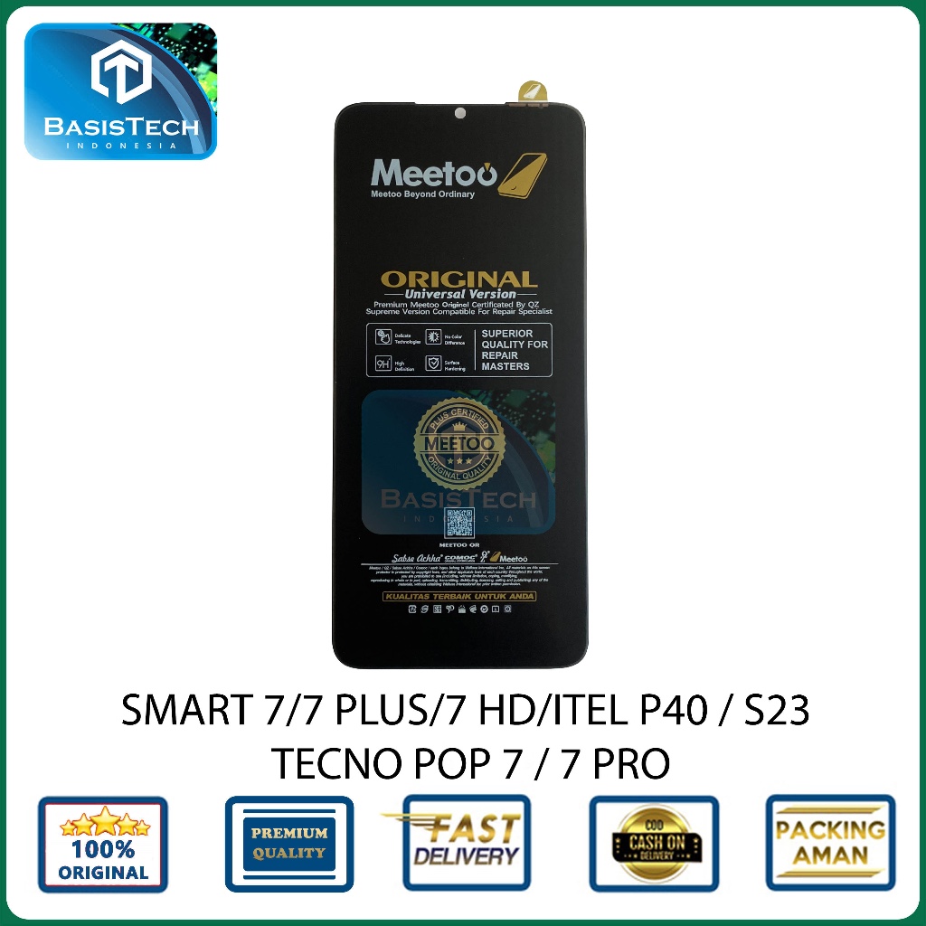 Jual LCD INFINIX SMART 7 X6515 - SMART 7 HD X6516 - SMART 7 PLUS X6517 ...
