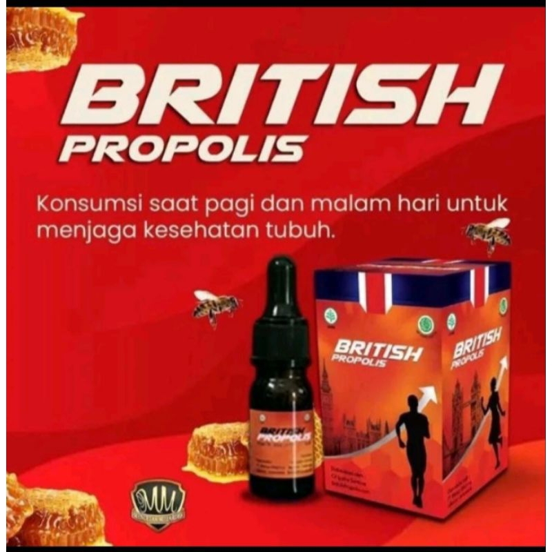 Jual British Propolis 10ml Banyak Khasiat Dan Manfaatnya | Shopee Indonesia