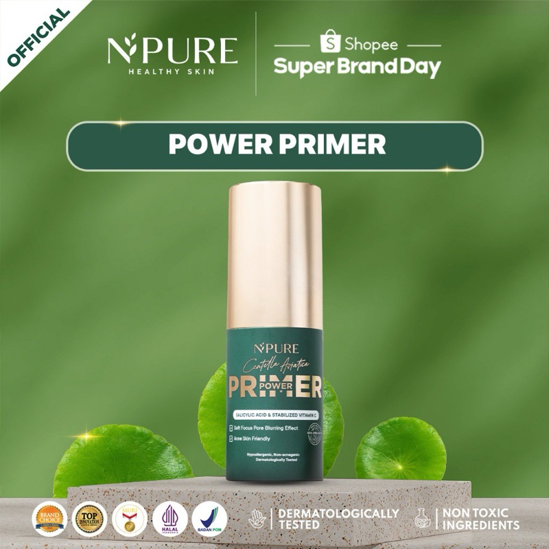 Jual N'Pure Power Primer Serum Centella Asiatica NPure Cica Series | Shopee Indonesia
