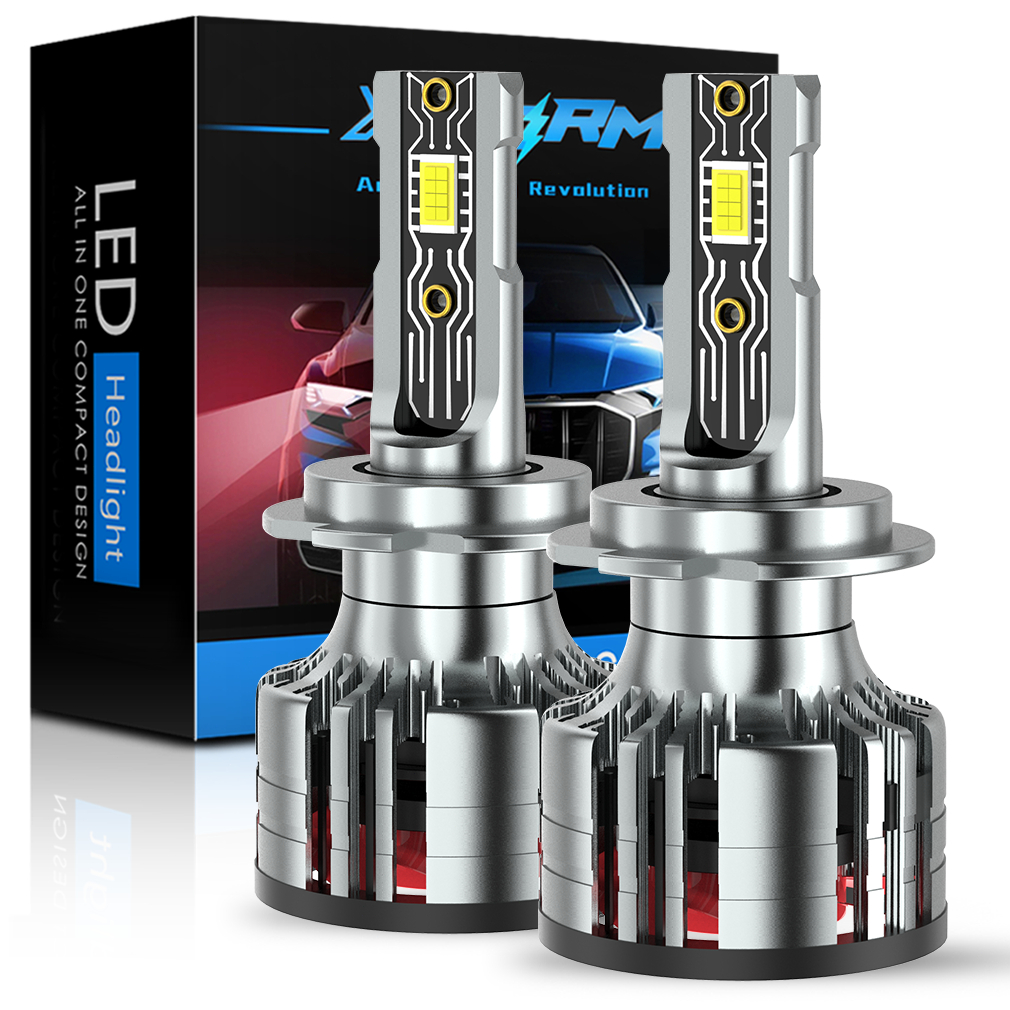 Jual XSTORM 2pcs H4 LED Headlight 9005 HB3 H11 H1 H7 80W 20000LM Car Replacement Upgraded Auto ...