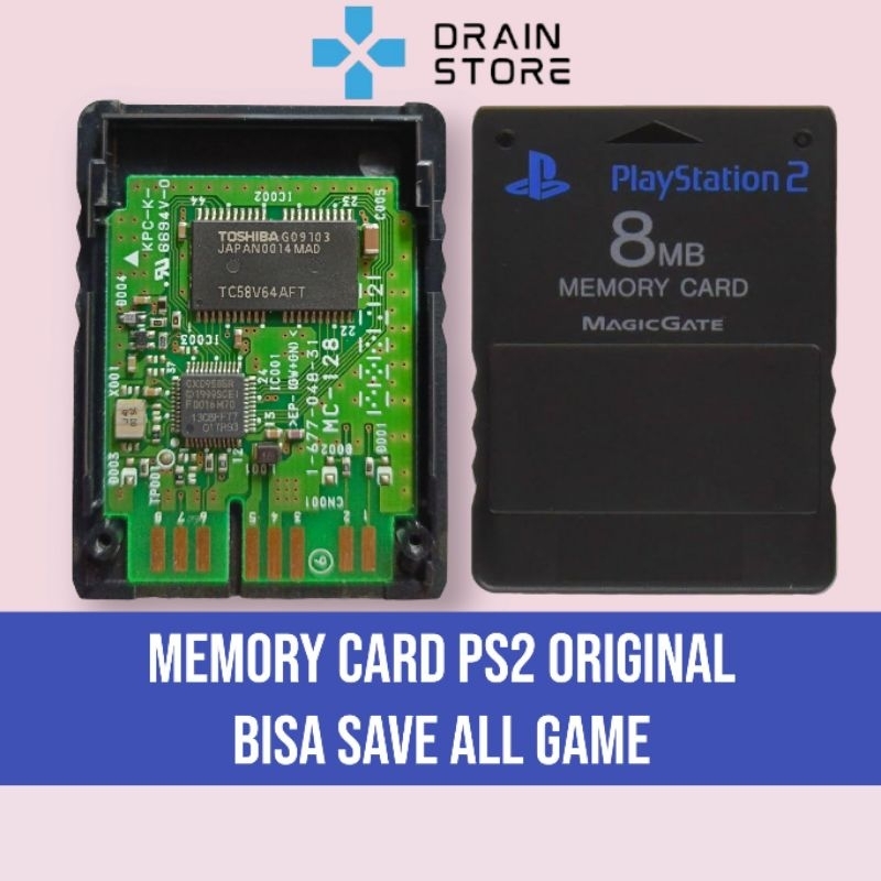 Jual Memory Card PS2 Original 8MB Bisa Save Semua Game | Shopee Indonesia