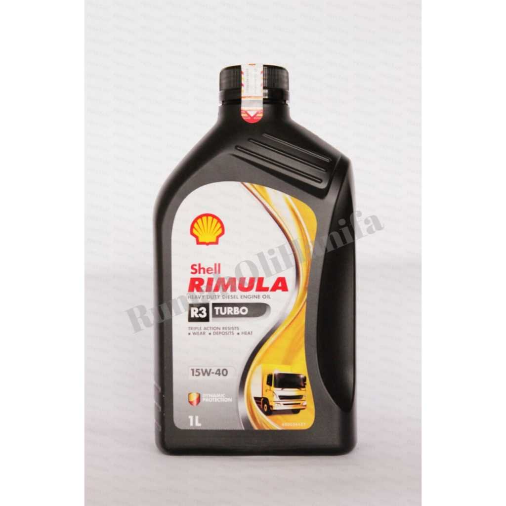 Jual Shell Rimula R3 Turbo 15W-40 CH ( 1 Botol / 1 Liter ) | Shopee ...