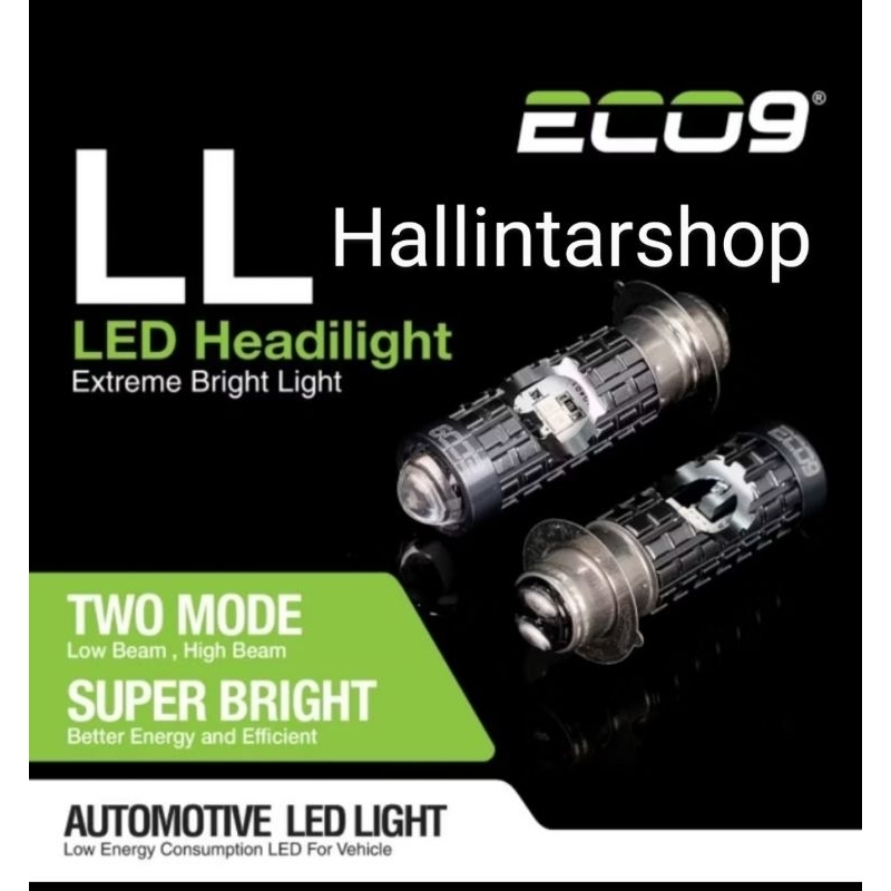 Jual Lampu Led H6 lensa ECO9 untuk Motor universal | Shopee Indonesia