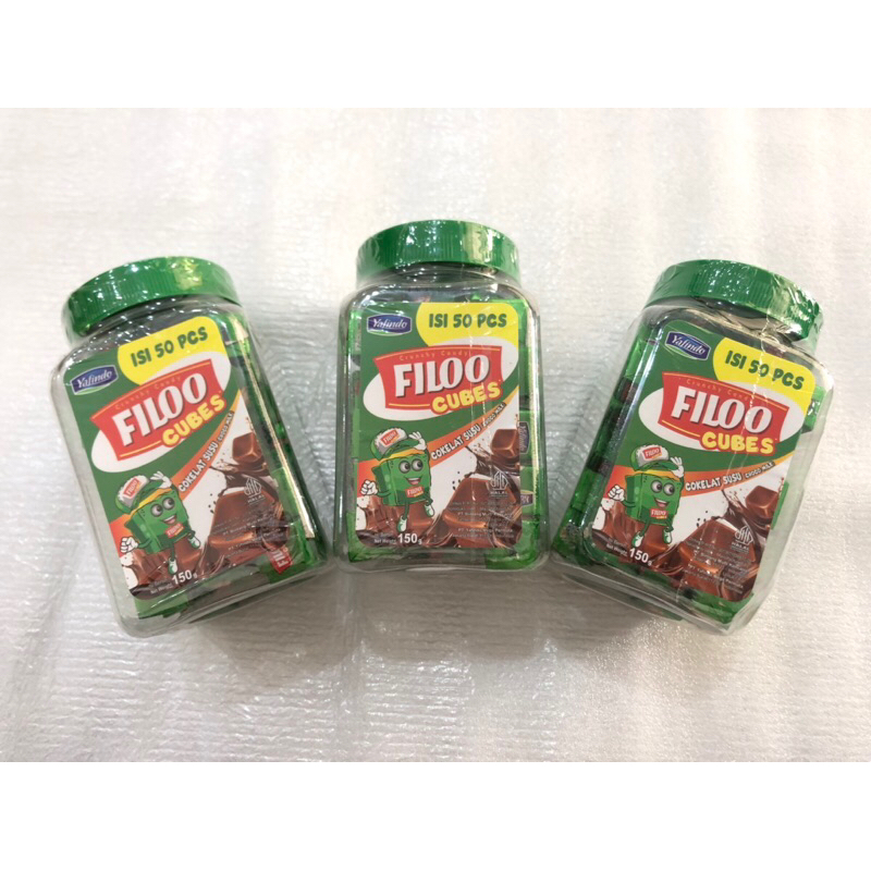 Jual (FILOO] Cubes Choco Milk isi 50 Pcs | Shopee Indonesia