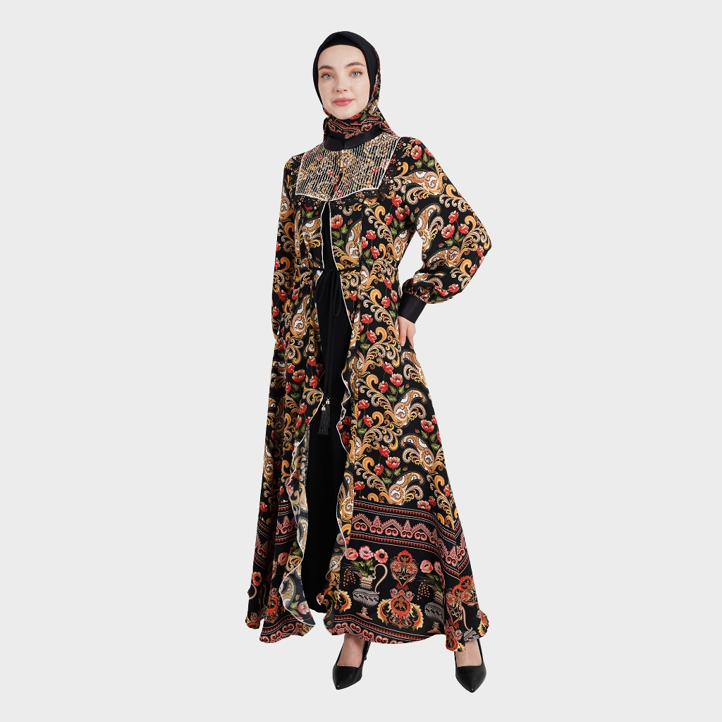 Jual HIKMAT A2200 - Gamis Abaya Tudor | Shopee Indonesia