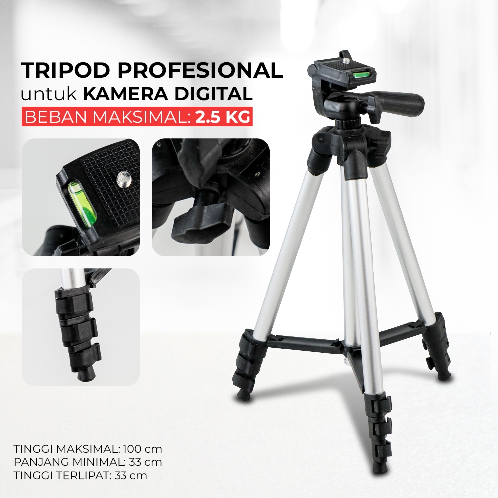 Jual Tripod Laser Level 1m Meter Universal Waterpass Siku Cross Line ...