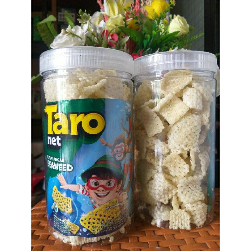 Jual Snack Taro Seaweed Kemasan Toples 1.000ml | Shopee Indonesia