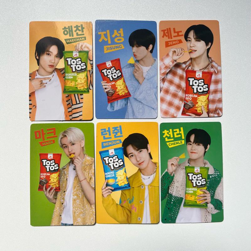 Jual [READY STOCK] TosTos Official Photocard Tos Tos x Nct dream ...
