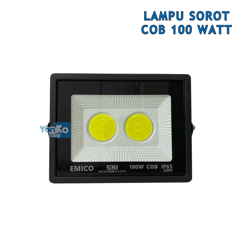 Jual Emico Lampu Sorot SMD LED COB 100 Watt SNI Waterproof IP65 untuk Dekorasi Acara / Panggung ...