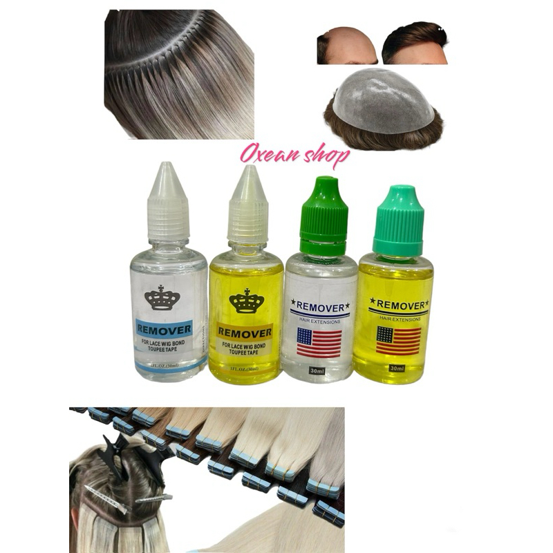Jual HAIR REMOVER GLUE PEMBERSIH LEM TOUPE LACE WIG / Remover Hair Clip ...
