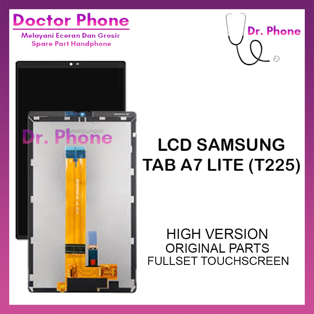 Jual Best Seller !!! LCD Samsung Tab A7 Lite / T225 Fullset Touchscreen ...