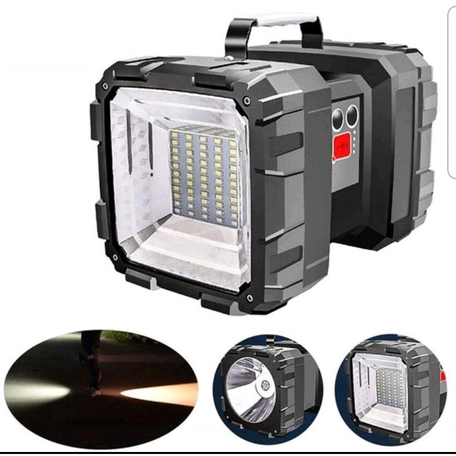 Jual tarzan lampu sorot kerja proyek senter konstruksi 100000 lumen ...