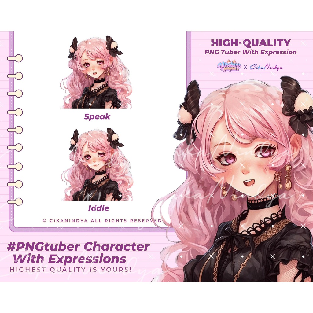 Jual Hadirkan Karakter Lucu di Live Streaming Anda dengan PNG Tuber ...