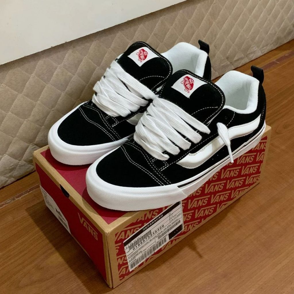 Jual HARGA TERBAIK!!! SEPATU VANS KNU SKOOL HITAM PUTIH BNIB ORIGINAL ...