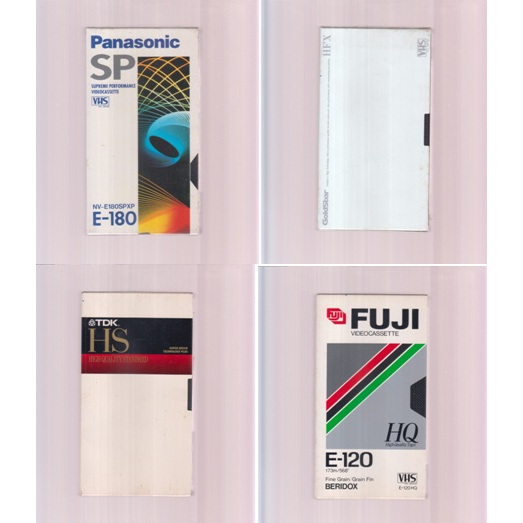 Jual KASET VIDEO VHS UNTESTED UNTUK DEKORASI PAJANGAN ANTIK RETRO ...