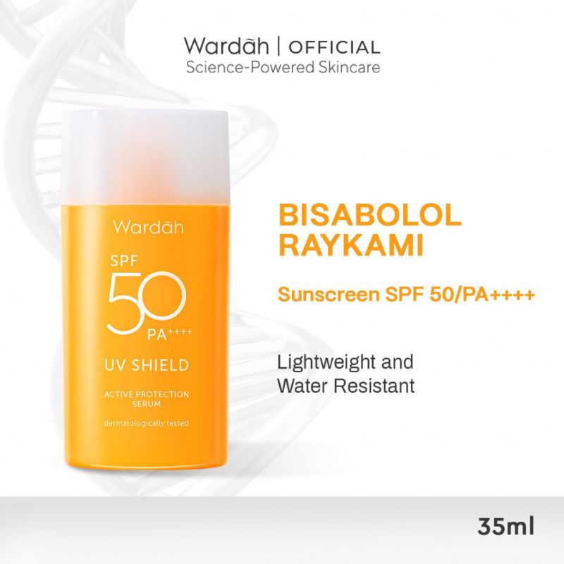 Jual Wardah Sunscreen Spf 50 UV Shield Active Protection Serum 35ml ...