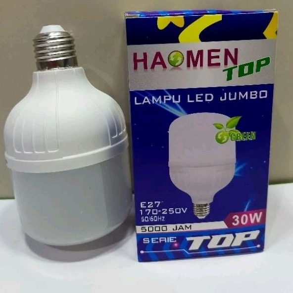 Jual Lampu LED HAOMEN 30wt cahaya putih | Shopee Indonesia