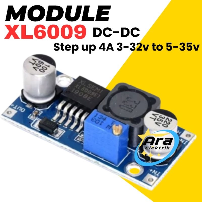 Jual Modul step up down dc to dc xl6009 | Shopee Indonesia