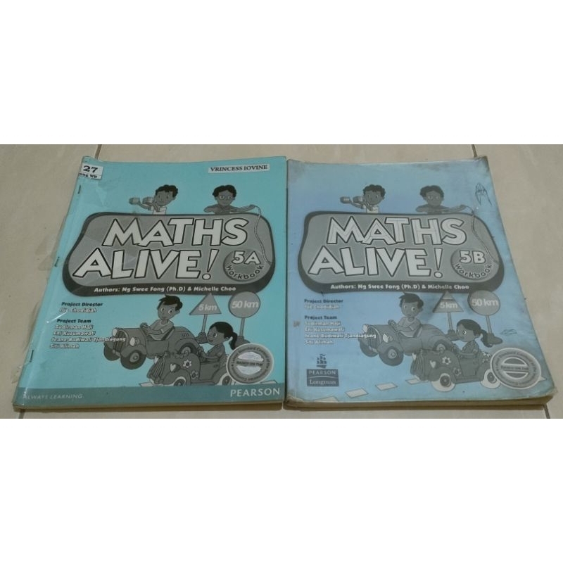 Jual Maths Alive / Maths Alive 1 / Math Alive 4 / Math Alive 5 / Math ...