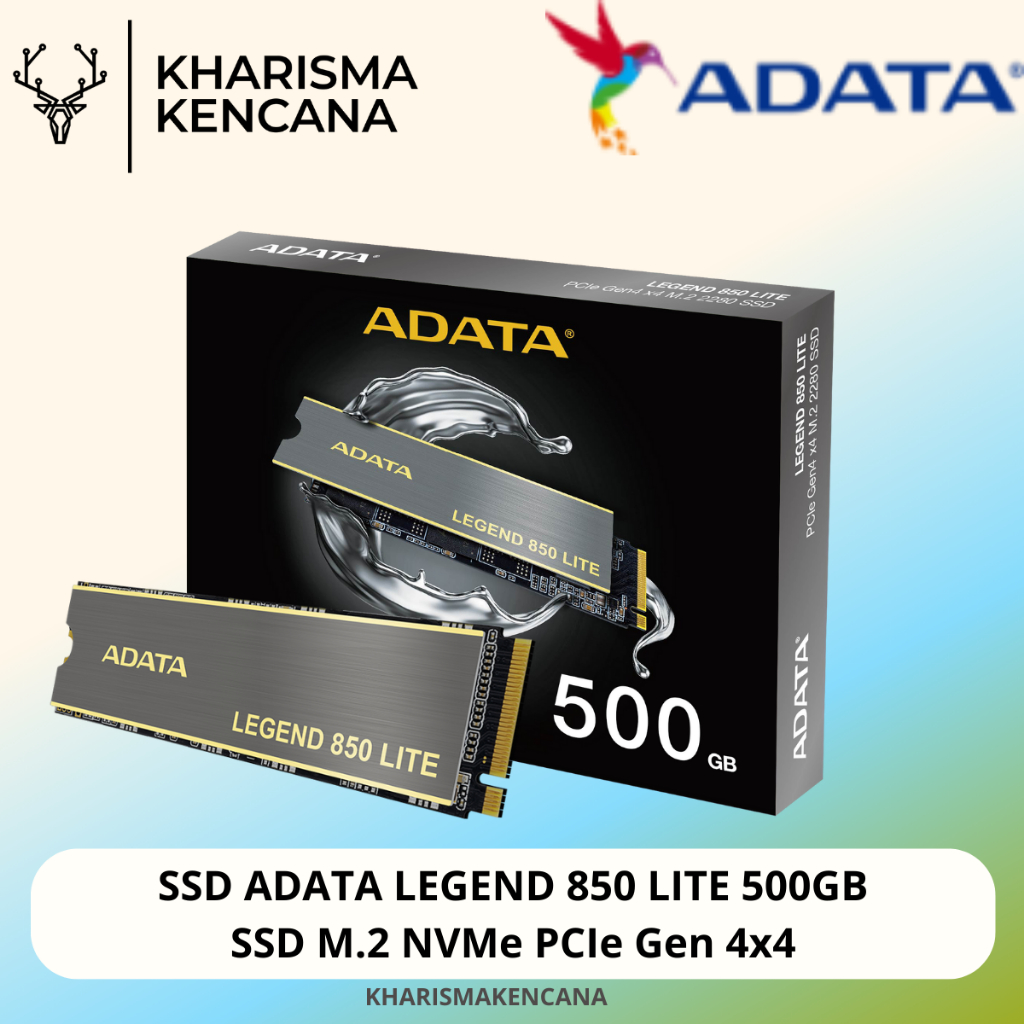 Jual SSD ADATA LEGEND 850 LITE 500GB 100GB 2000GB - SSD M.2 NVMe PCIe ...