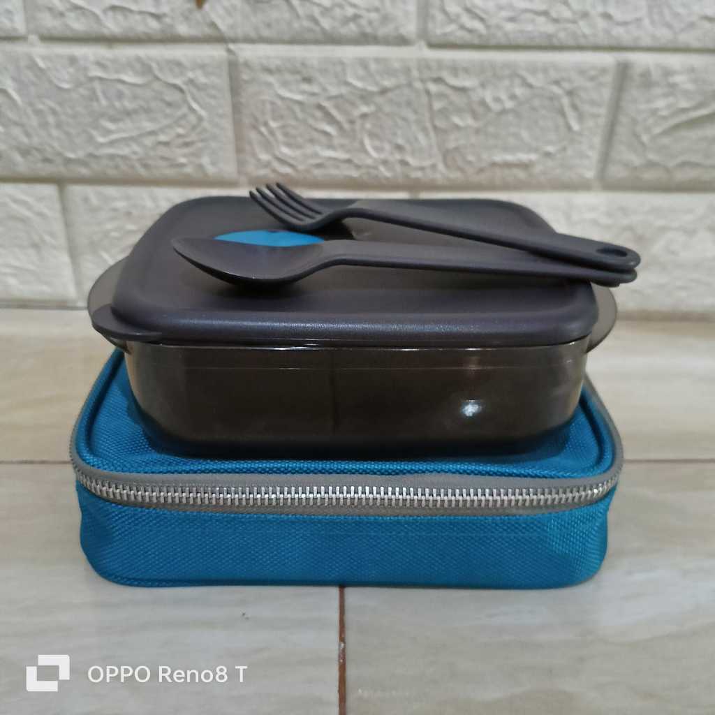 Jual Tupperware x tme meal box kotak bekal makan kapasitas 600ml per ...