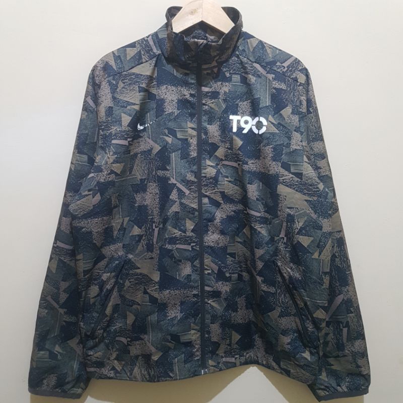 Jual JACKET WINDBREAKER NIKE T90 CAMO ORIGINAL ARMY OUTDOOR PARASUT ...