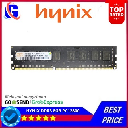 Jual HYNIX DDR3 8GB PC12800 LONGDIM | Shopee Indonesia