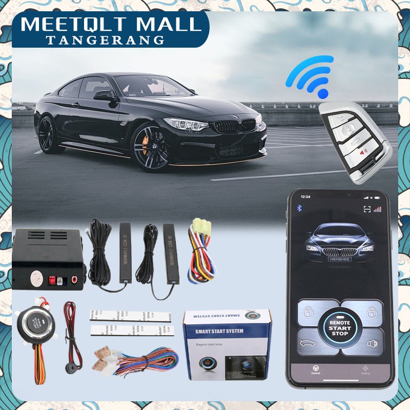 Jual Mobil Keyless Push Button Engine Start-Autolock Stater Jarak Jauh ...