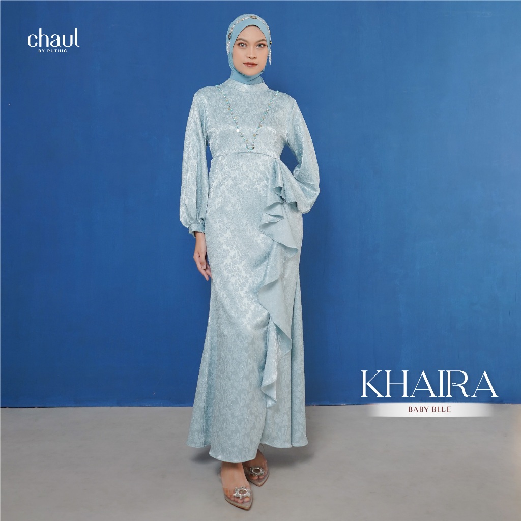 Jual Chaul By Puthic READY STOCK - KHAIRA DRESS-GAUN PESTA|GAUN WISUDA ...