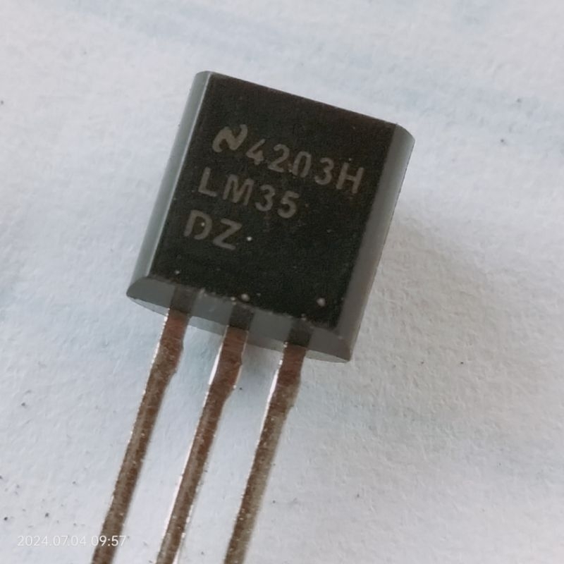 Jual LM35DZ Sensor Suhu LM35 TO-92 Genuine | Shopee Indonesia