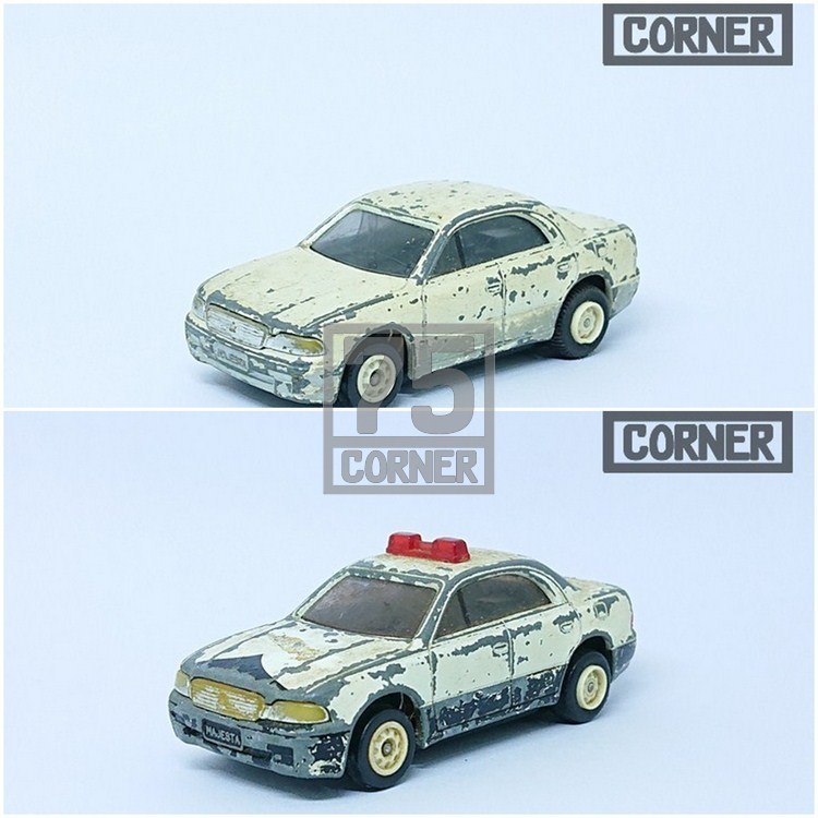 Jual [ 75 CORNER ] Motor Tomica BO05 Toyota Crown Majesta Patrol Car ...