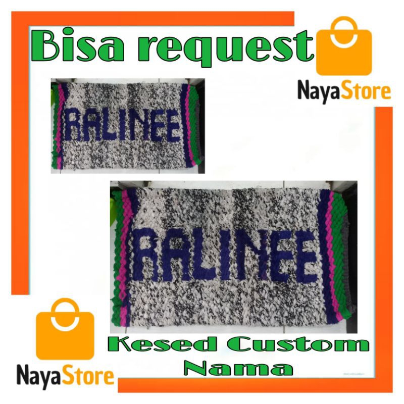 Jual KESED KAIN CUSTOM NAMA 7 HURUF | Shopee Indonesia