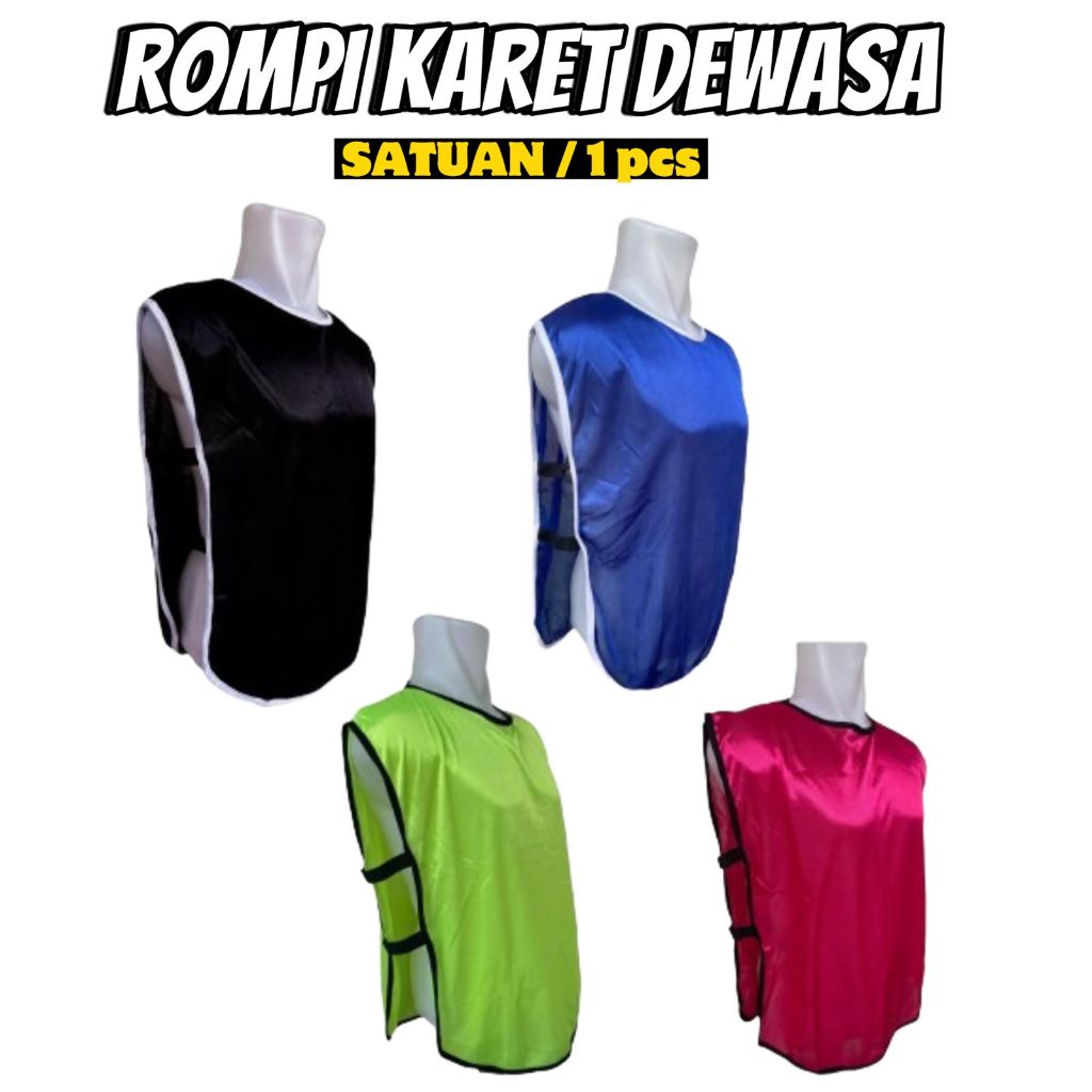 Jual Rompi Karet Olahraga Murah Rompi Latihan Rompi Futsal Sepakbola ...