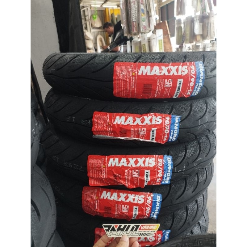 Jual BAN MAXXIS DIAMOND UK 90/90-14 UNTUK MOTOR MATIC MIO VARIO BEAT ...