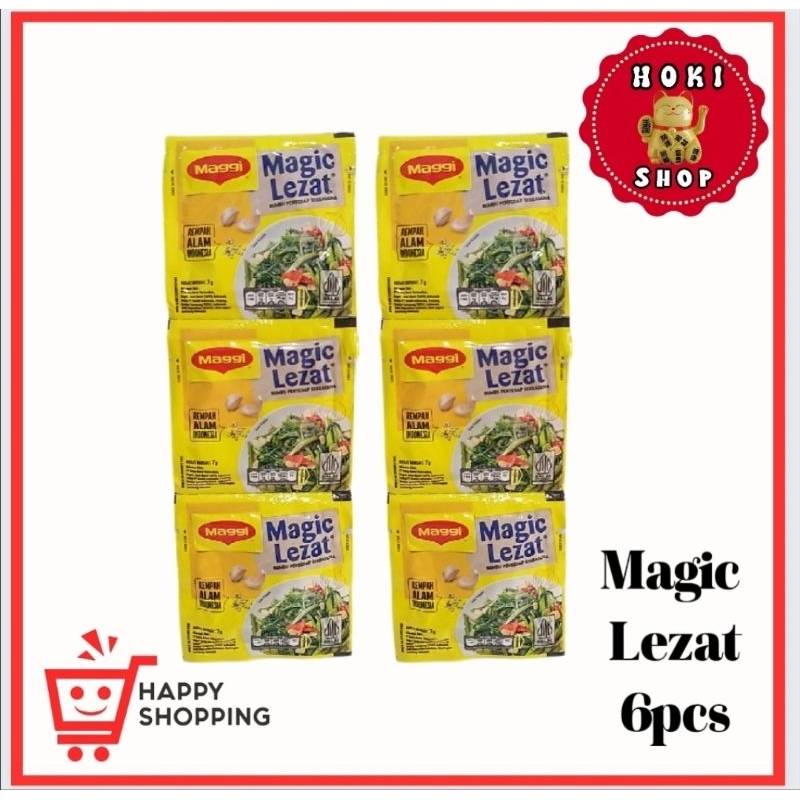 Jual Maggi Magic Lezat Per-6pcs @7gr / Manggi Kaldu Penyedap Rasa ...