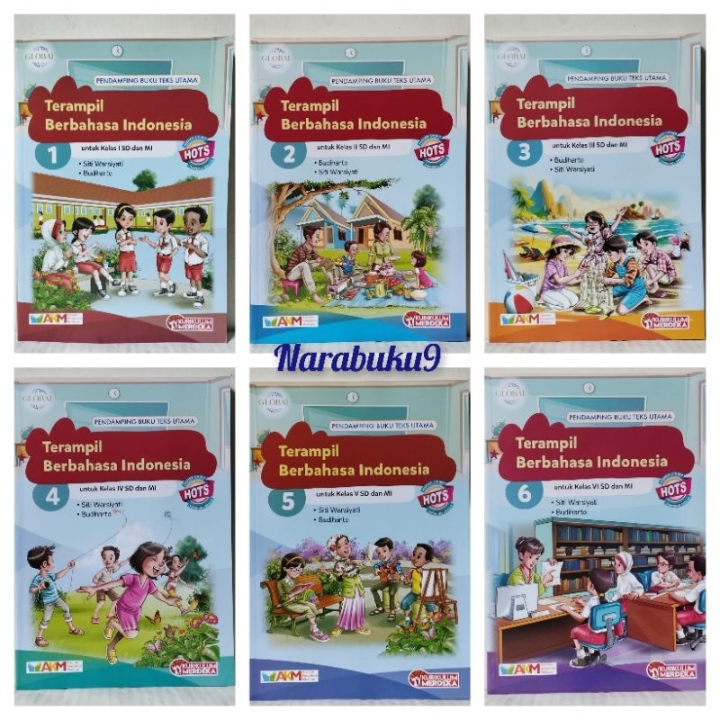 Jual GLOBAL - Bahasa Indonesia kelas 1 2 3 4 5 6 SD Kurikulum merdeka TS | Shopee Indonesia